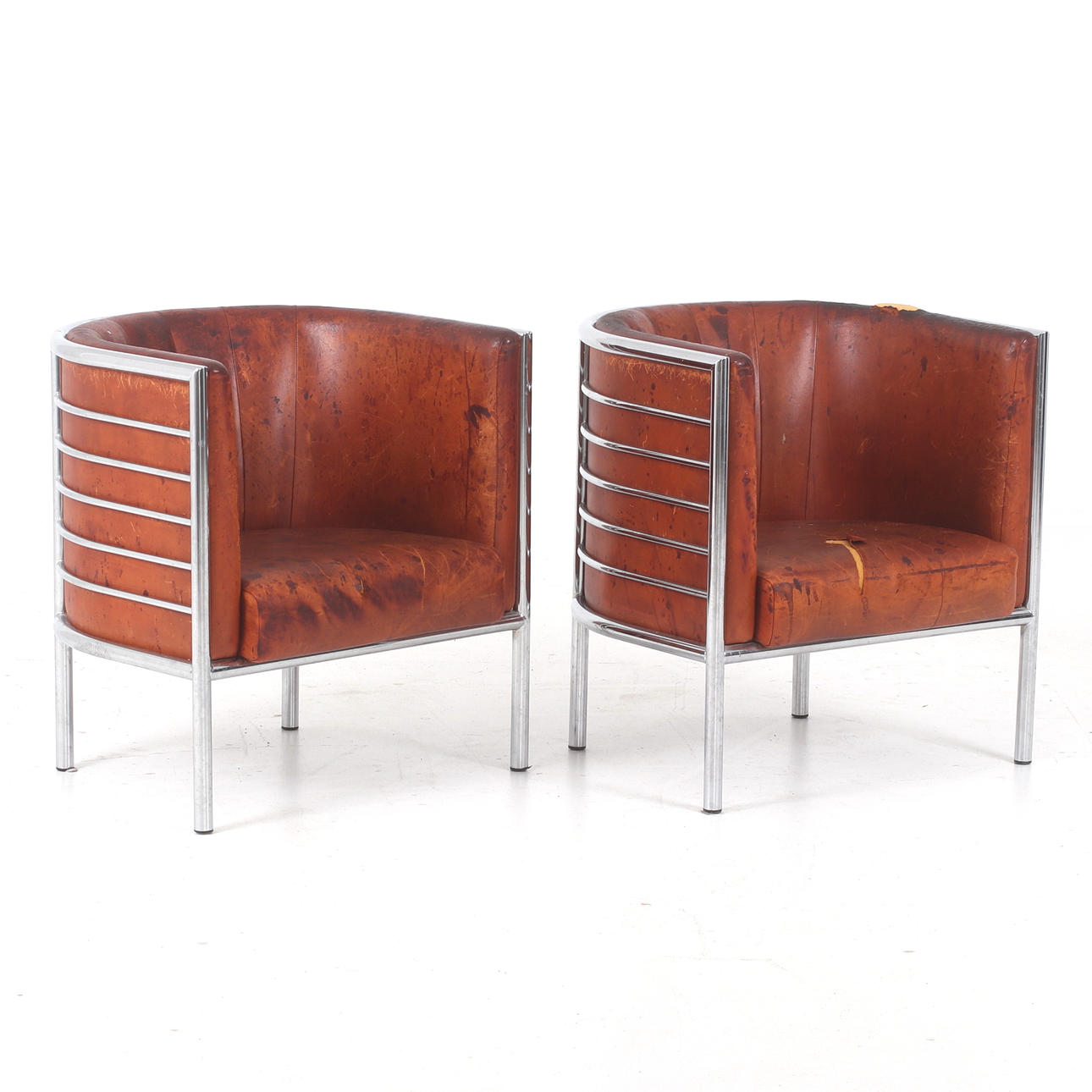 PETER CELSING. A pair of “Club” armchairs, Galleri Stolen, Stockholm ...