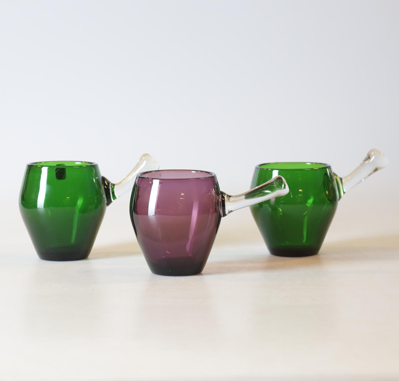 SIRKKU KUMELA-LEHTONEN. Stop, 3 pcs. Glass, Kumela, 1960s/70s. Glass ...