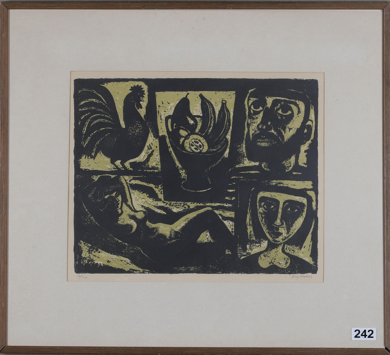 NILS WEDEL. lithograph, Signed and numbered 16/310. Art - Engravings ...