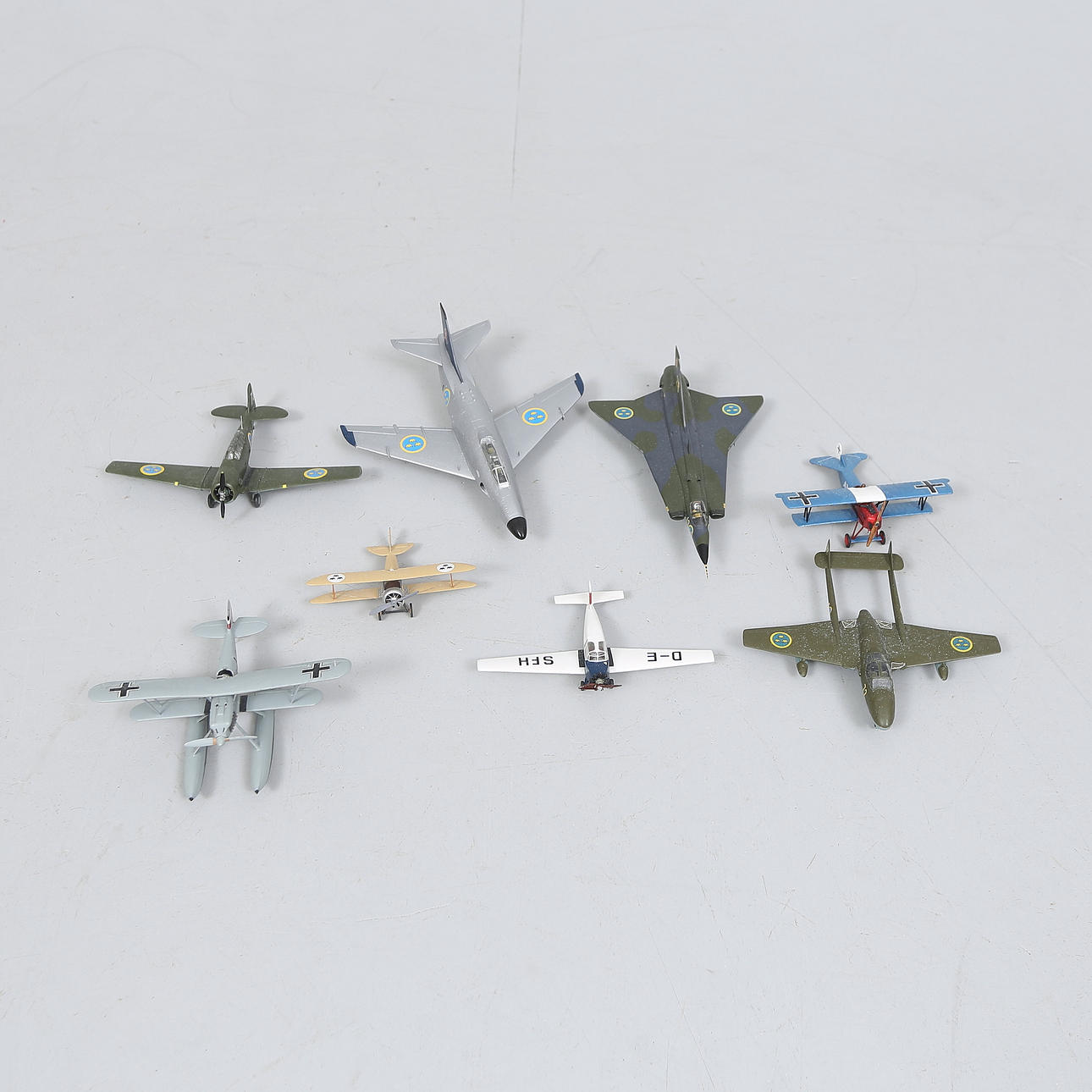 AIRCRAFT MODELS, COMPLETED. Toys - Other toys - Auctionet