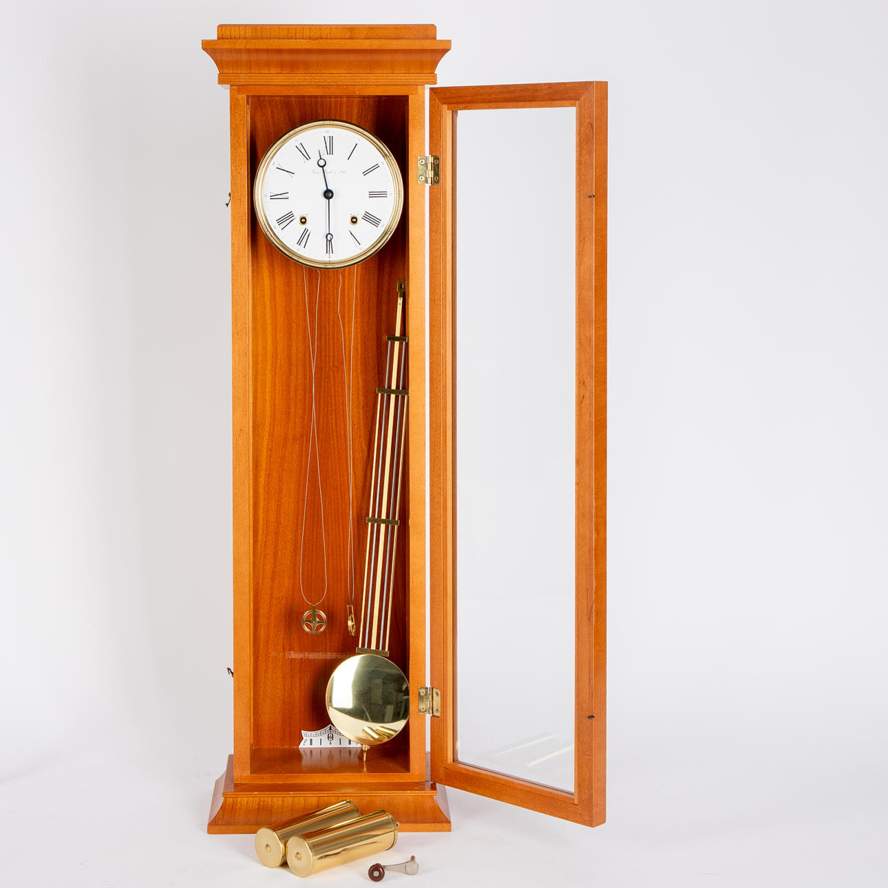 FRANZ HERMLE & SOHN. cable regulator, Krischbaum. Clocks & Watches ...