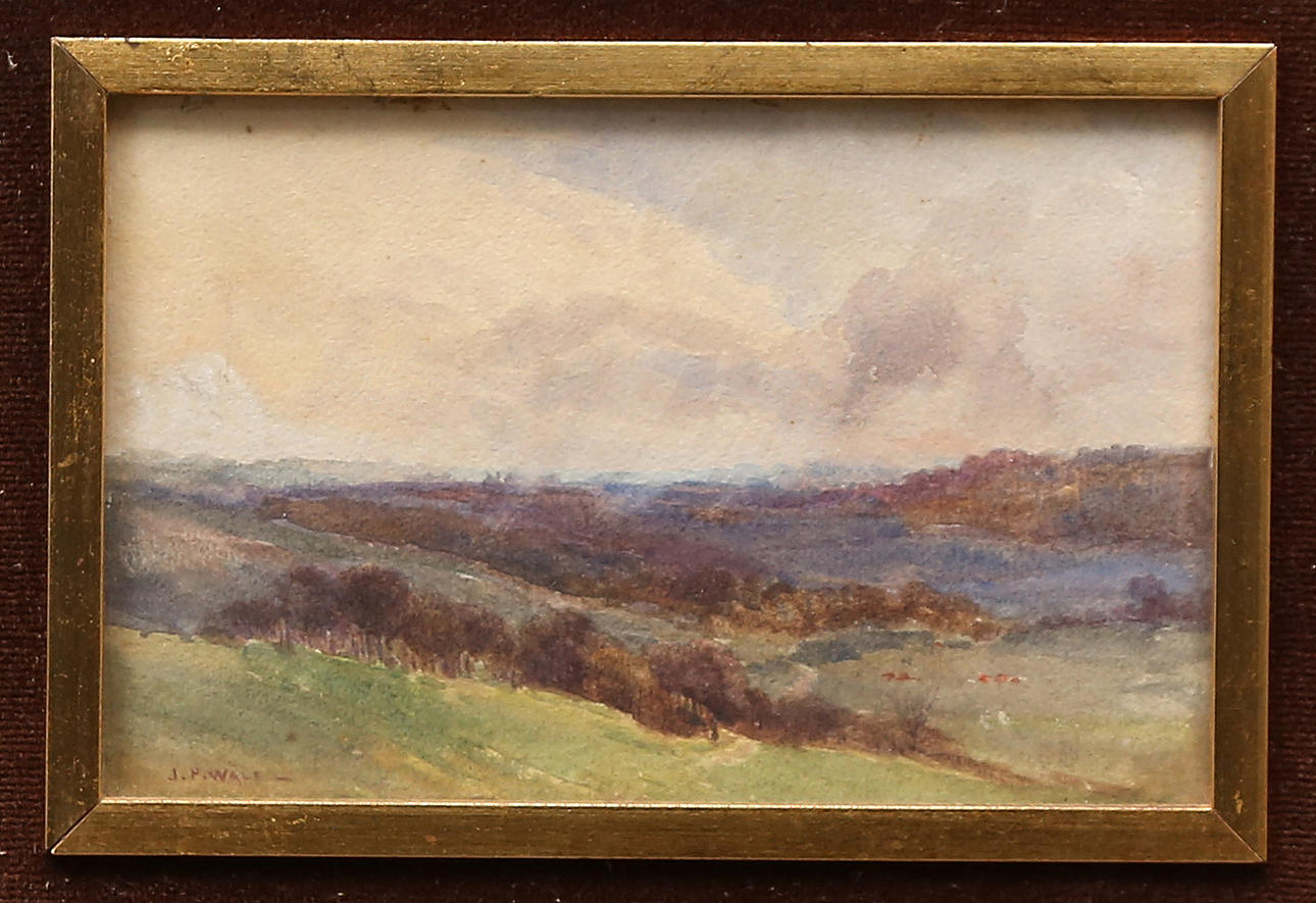 JOHN PORTER WALE. Paisaje. Arte - Dibujos - Auctionet
