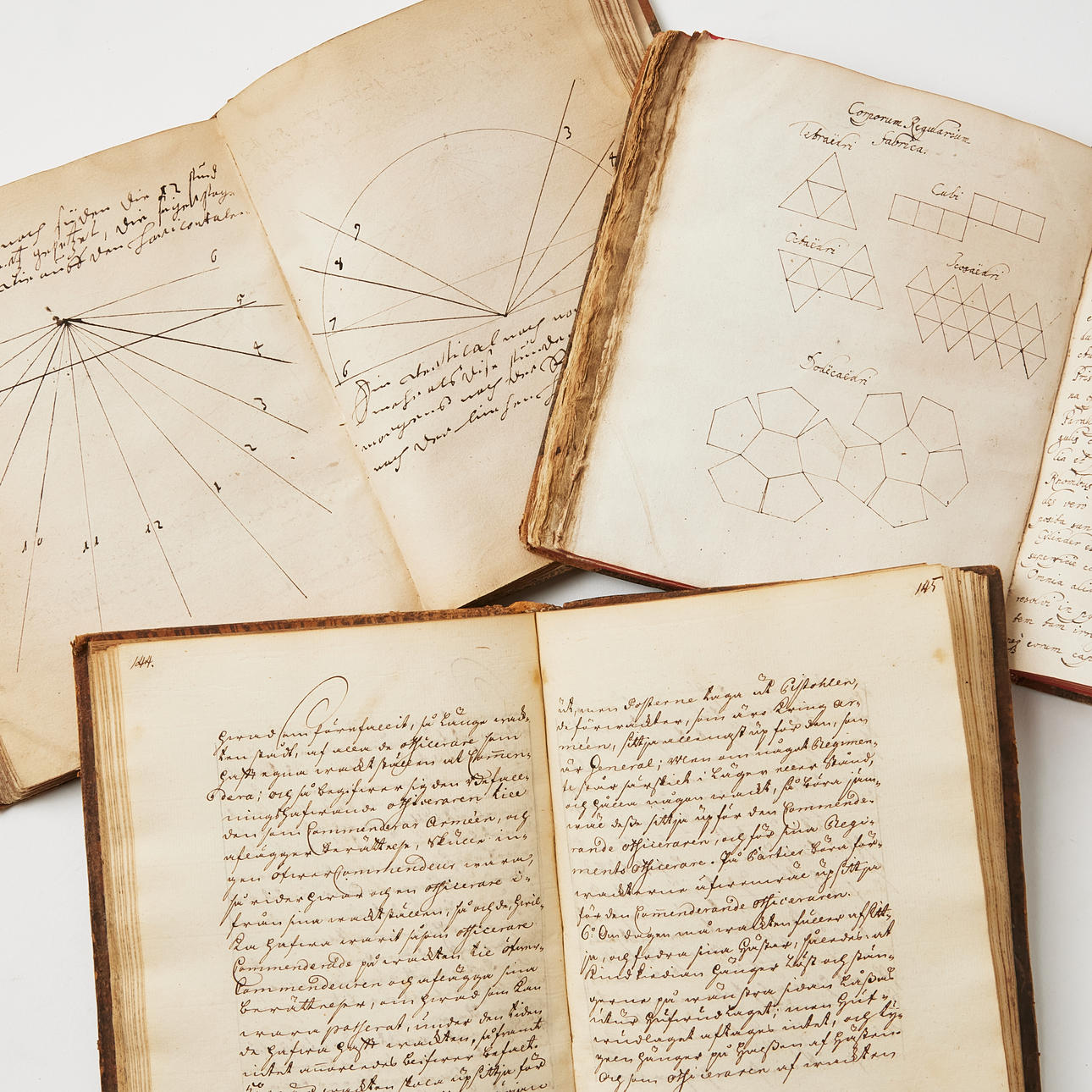 3 MANUSCRIPTS/TRANSCRIPTS, MILITARIA, FORTIFICATION AND ARITHMETIC ...