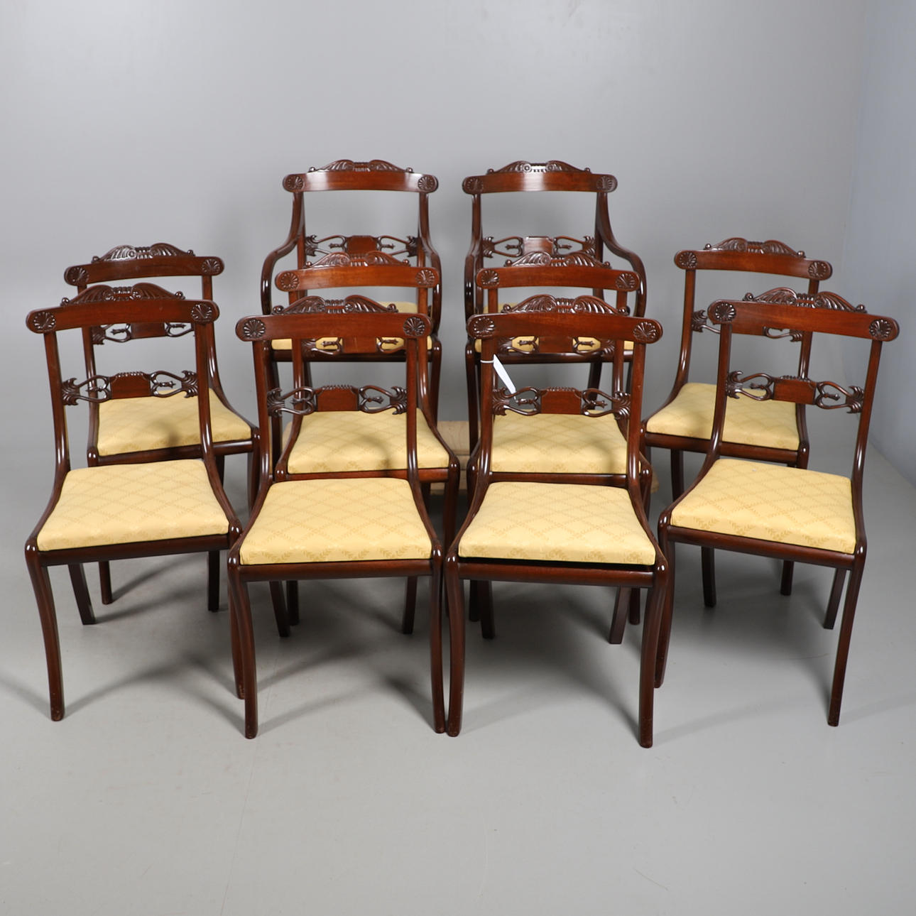 A SET OF TEN REPRODUCTION DINING CHAIRS. Furniture - Armchairs & Chairs ...