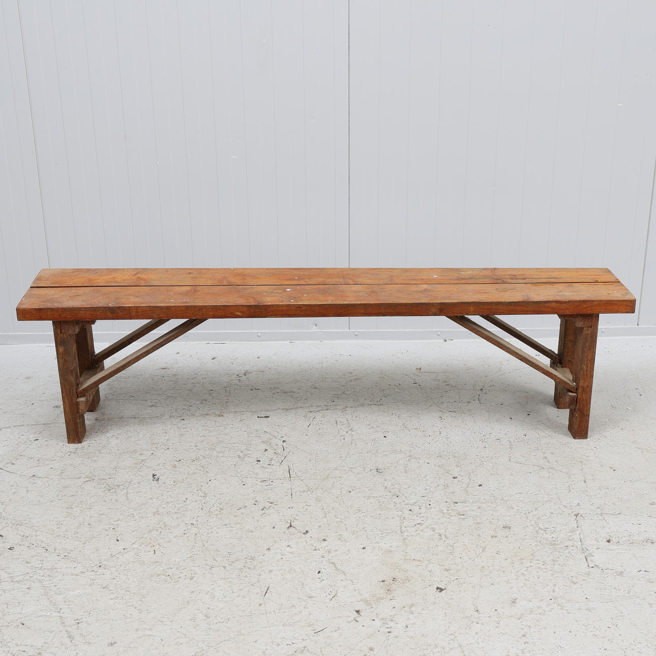 SITTBÄNK, betsad furu, 1900-tal. Möbler - Övrigt - Auctionet