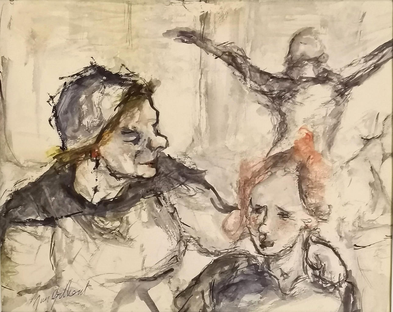 JIM GILBERT WATERCOLOUR. Art - Paintings - Auctionet