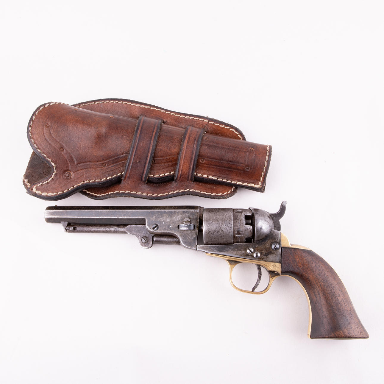 SLAGLÅSREVOLVER, Colt Pocket navy model, USA, 1800-tal. Vapen ...