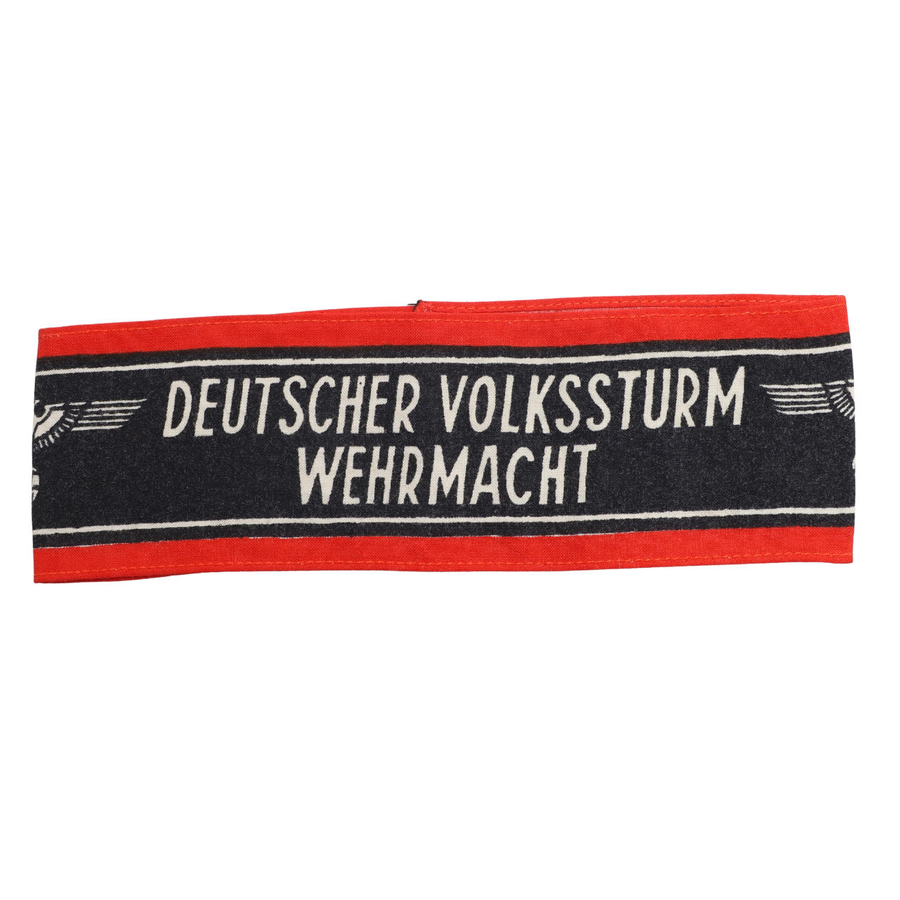 A GERMAN SECOND WORLD WAR HOME GUARD 'DEUTSCHER VOLKSSTURM ' ARMBAND ...