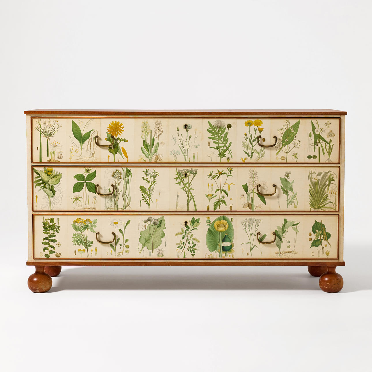 JOSEF FRANK. "Flora", byrå, Firma Svenskt Tenn, Stockholm 1950/60-tal ...