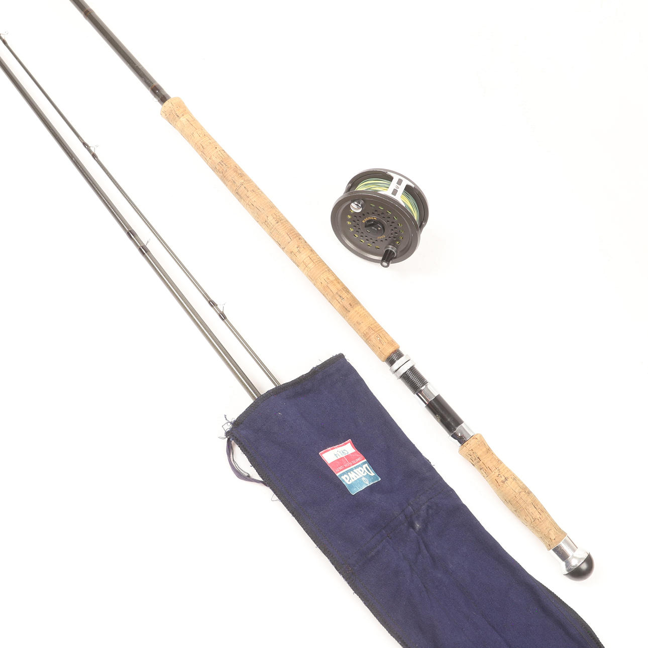 SALMON FISHING ROD AND REEL, incl. a. Daiwa, 21st century. Collectables ...