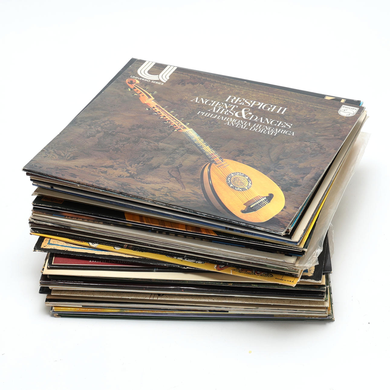 VINYLSKIVOR, ca. 40 st. blandade titlar och genrer, klassiskt ...