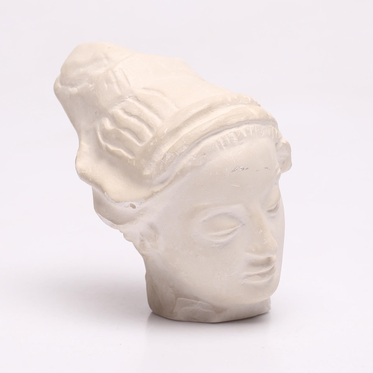 AFTER CARL MILLES. “Purple European Head”, plaster. Art - Sculptures ...