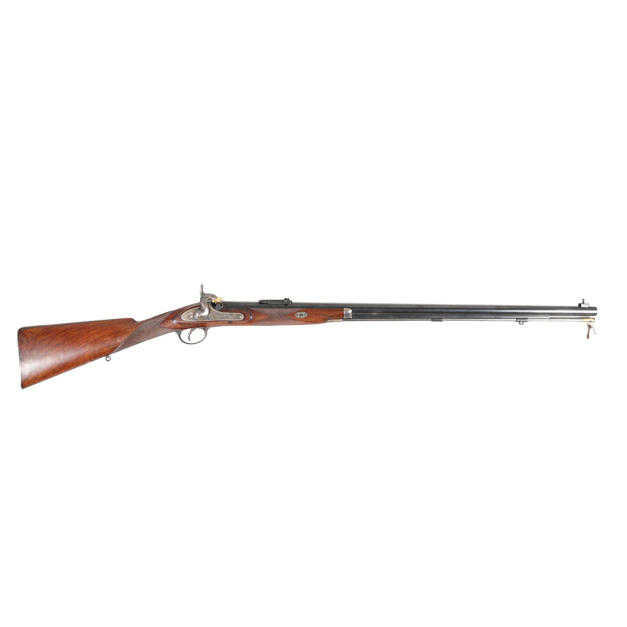 19TH CENTURY .451 PERCUSSION TARGET RIFLE BY F T BAKER. Weapons & Militaria - Guns & Rifles ...