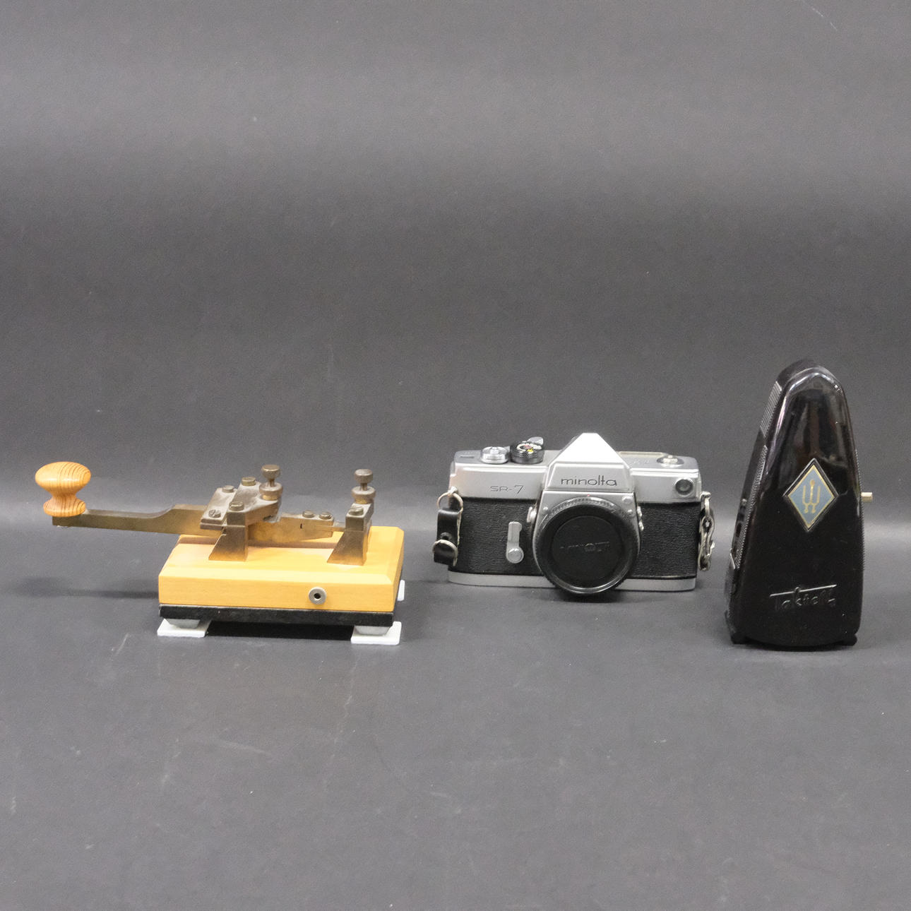 CAMERA, METRONOME, TELEGRAPH KEY. Collectables - Technica & Nautica ...