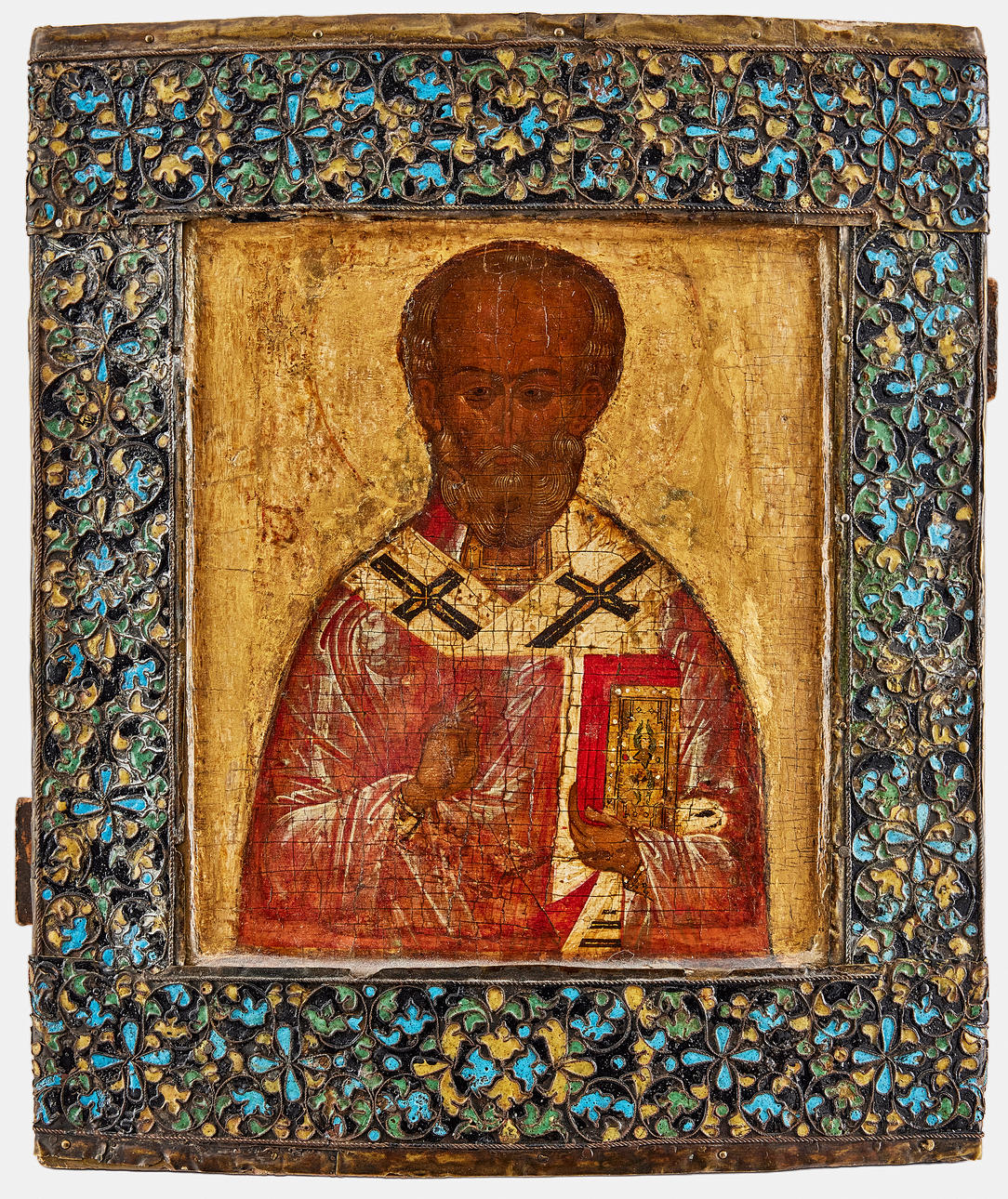 ICON, Russia, 16th/17th century, Saint Nicholas. Art - Paintings ...