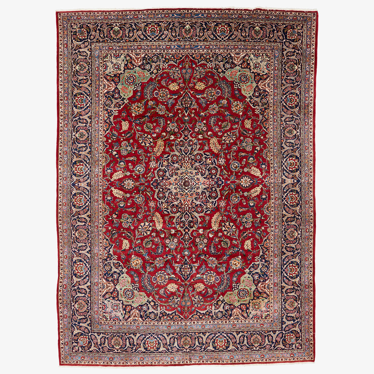 ORIENTMATTA, Kashan, semiantik 1940-tal, 380 x 274 cm. Mattor & Textil ...