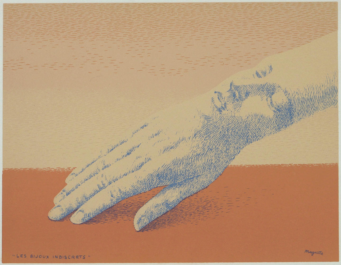 RENE MAGRITTE. LES BIJOUX INDISCRETS. Art - Paintings - Auctionet