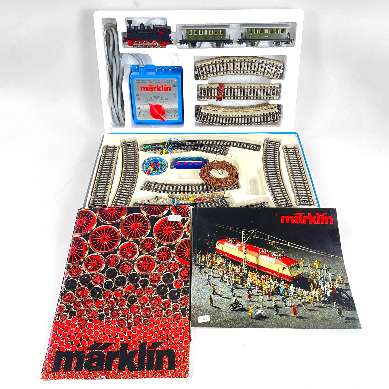 MÄRKLIN TRAIN SET, S 2920 and extension set T1 5192, 2 sets in original ...