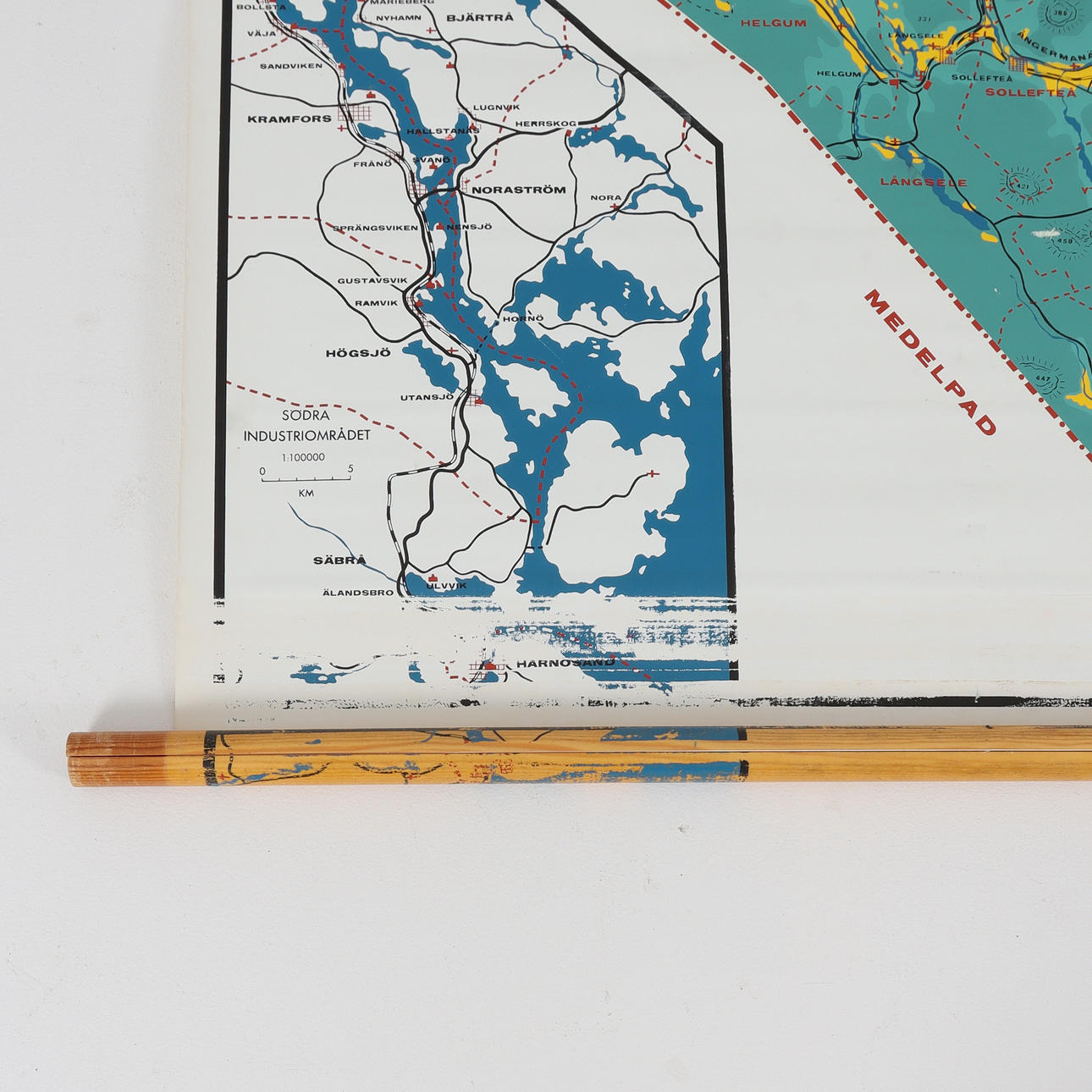 MAP, Ångermanland, prepared by Alvar Nordström and K.A Nordström. Books ...