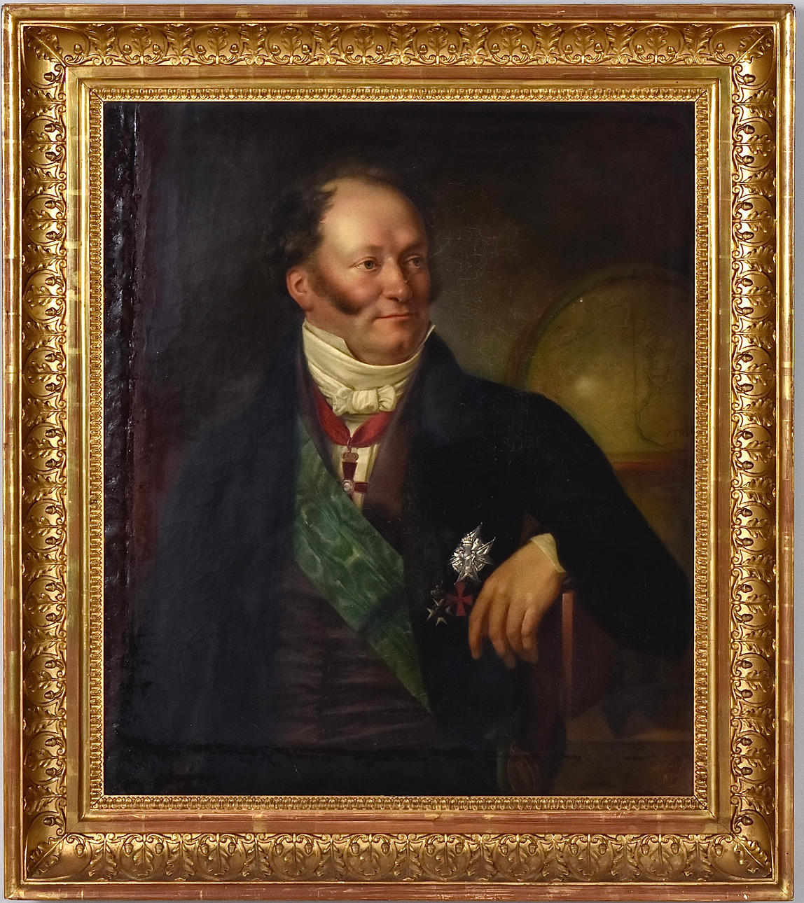 PER KRAFFT D Y. Oil painting on canvas Olof Wijk d ä (1785-1856). Art ...