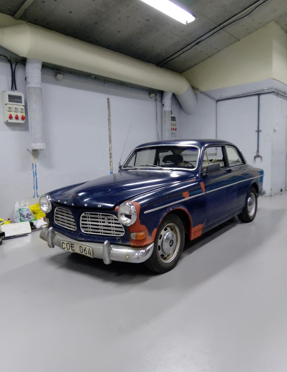 VOLVO AMAZON 121 P130, POLISFORDON, 1969. Fordon, Båtar & Delar - Bilar ...