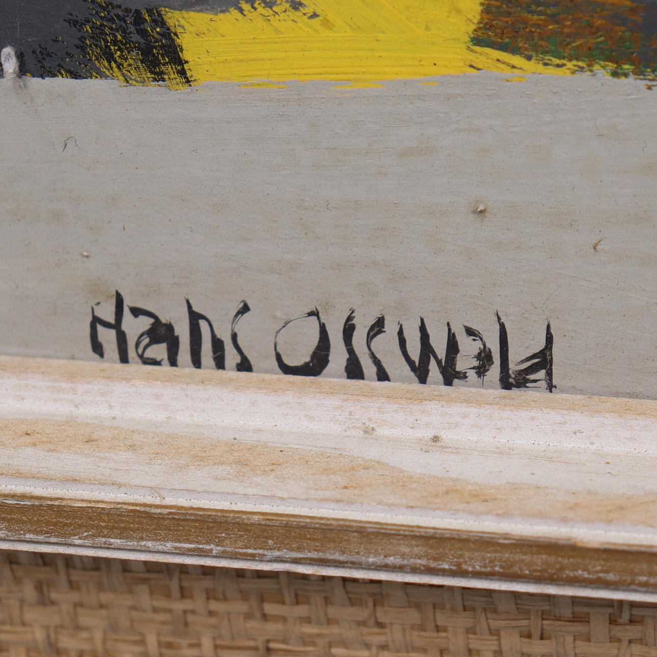 HANS OSSWALD. oil on panel, composition. Art - Paintings - Auctionet