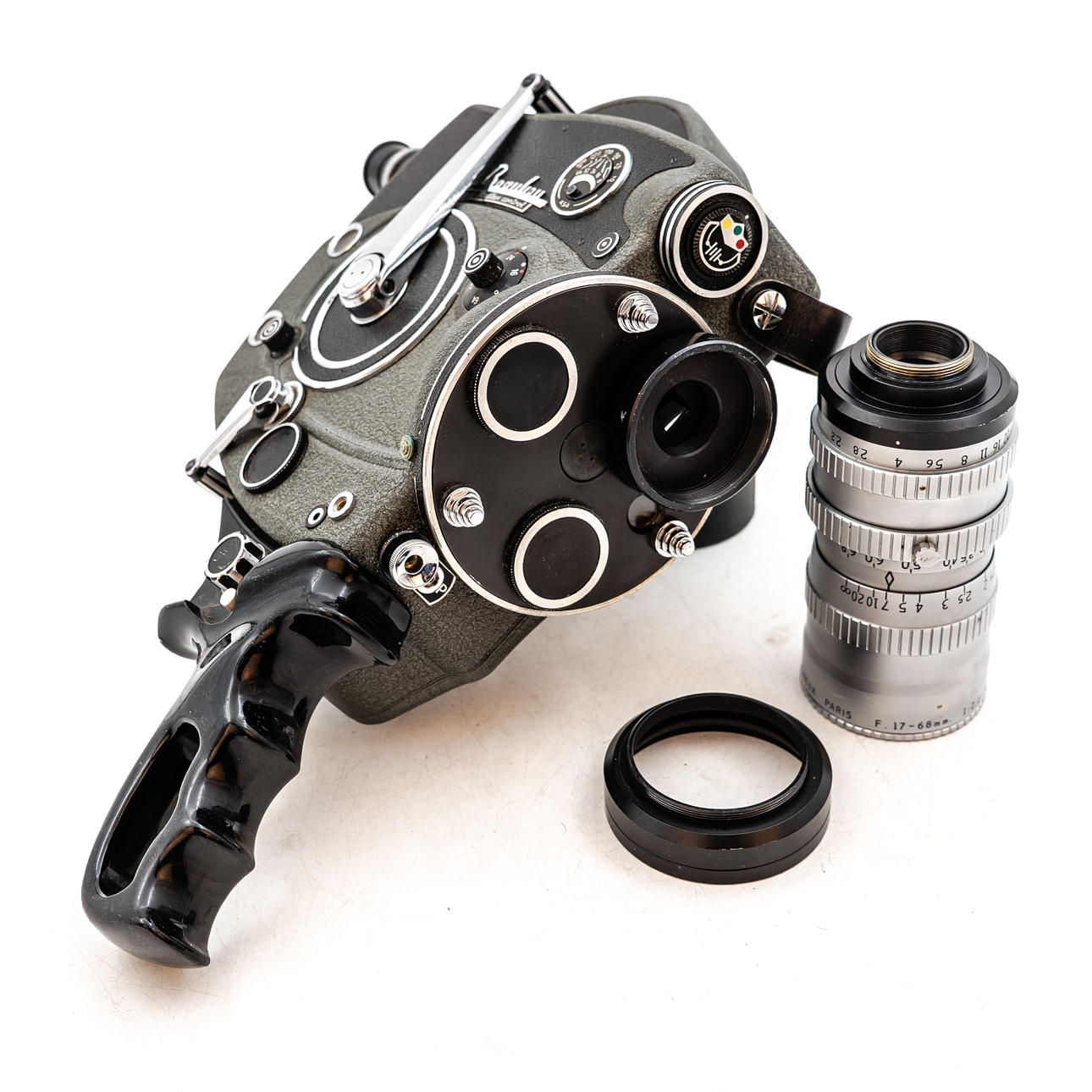 FILM CAMERA, Beaulieu R16 Reflex Control, 16 mm with Angénieux Lens ...