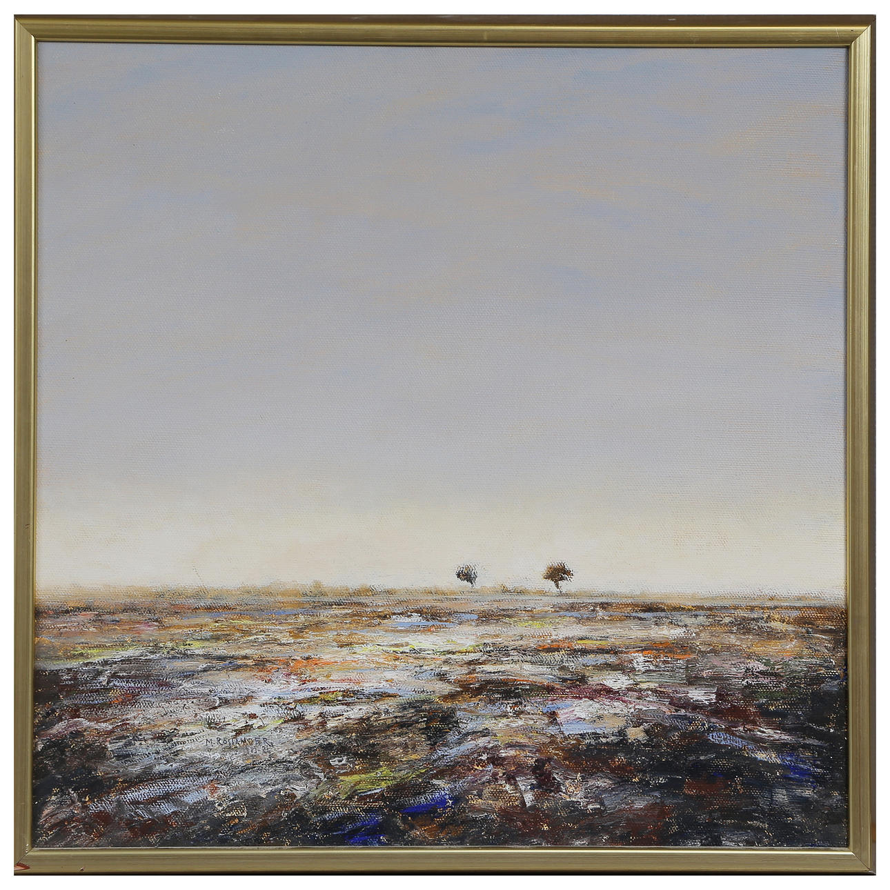 MÅNS ROSSANDER. (f. 1944) OLJA PÅ DUK, SIGNERAD, DATERAD 1983-84. Konst ...