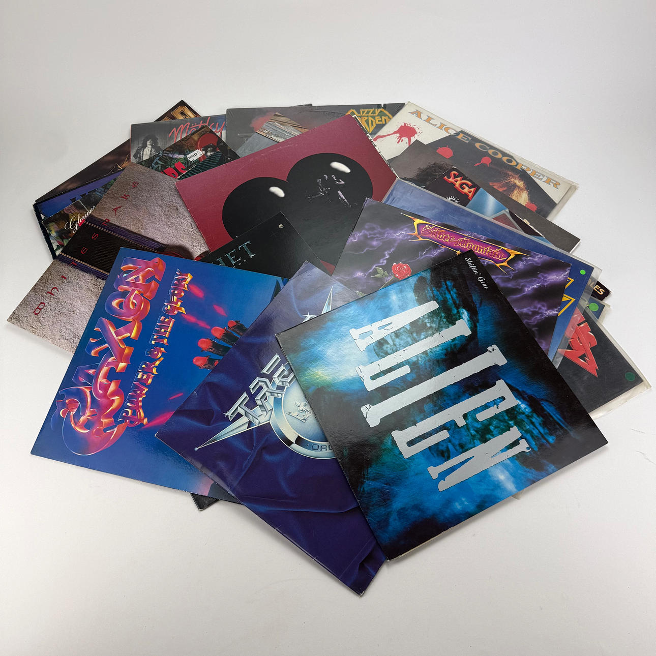 LPs, 24 Stück, Hard Rock, Death Metal, Punkrock und Punk. Sammlerstücke ...