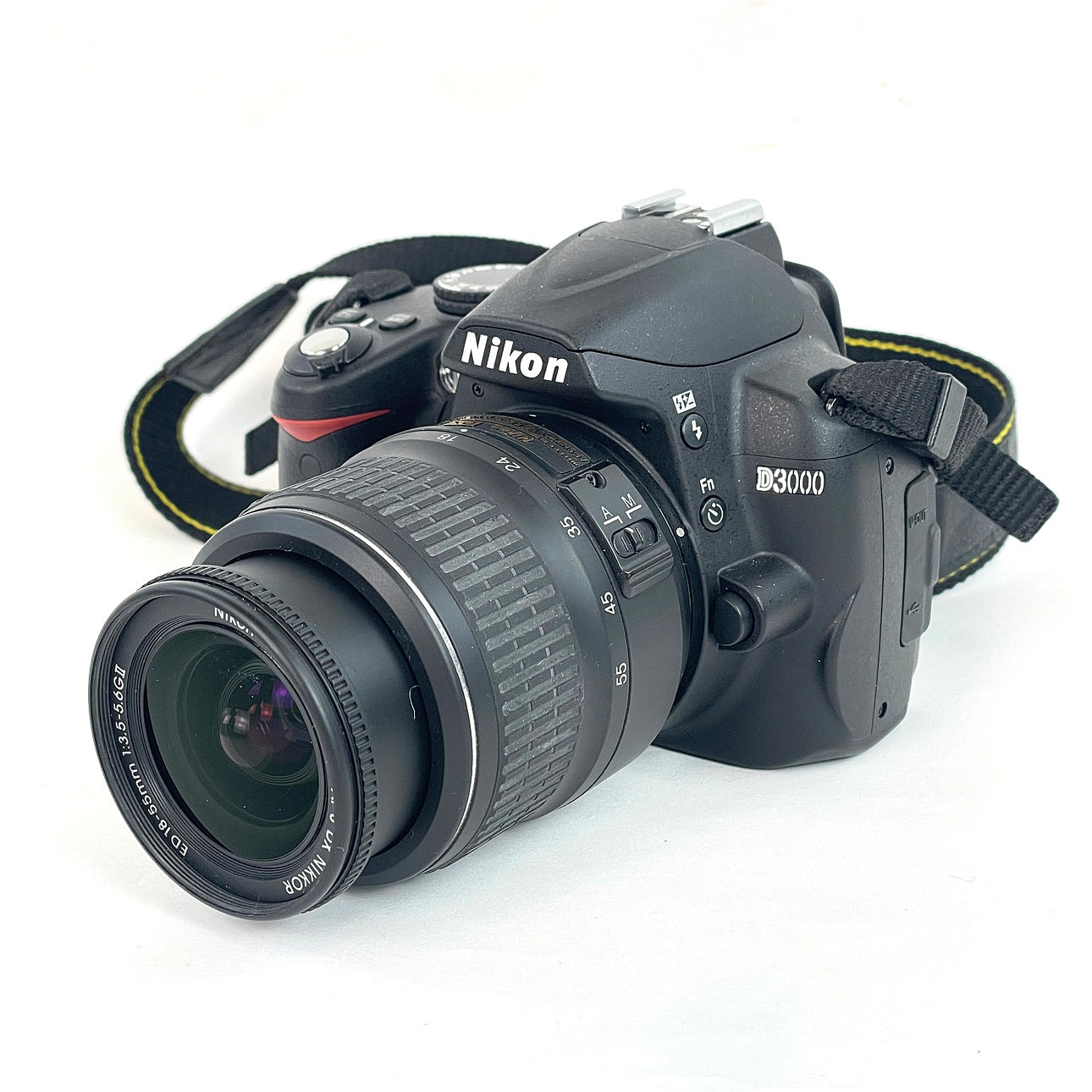 SYSTEMKAMERA. Nikon D3000, med objektiv. Foto, Kameror & Optik ...