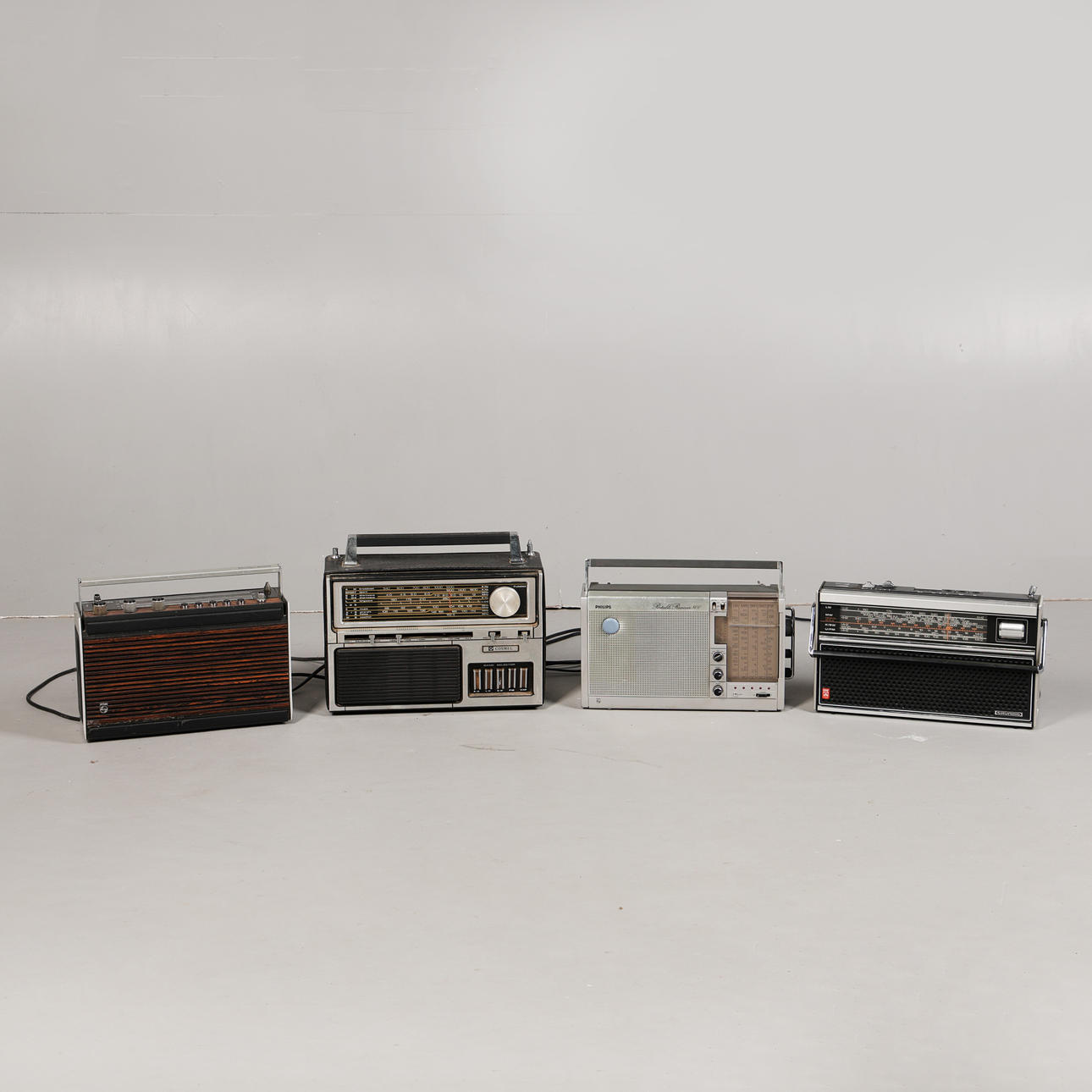 FOUR PORTABLE VINTAGE RADIOS (4). Collectables - Audio, Vinyl & Hi-Fi ...