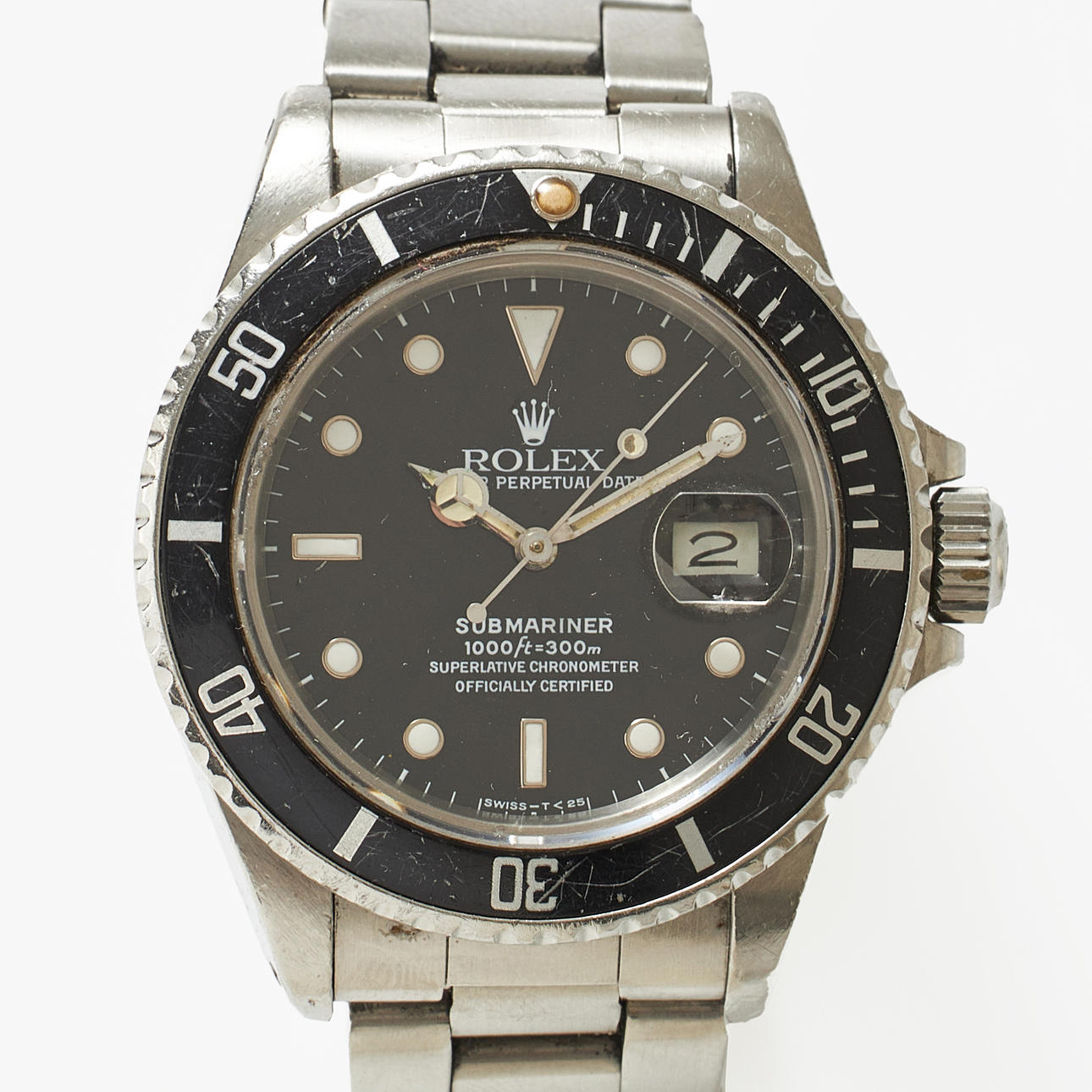 ROLEX, Oyster Perpetual, Date, Submariner (1000ft=300m, Swiss-T