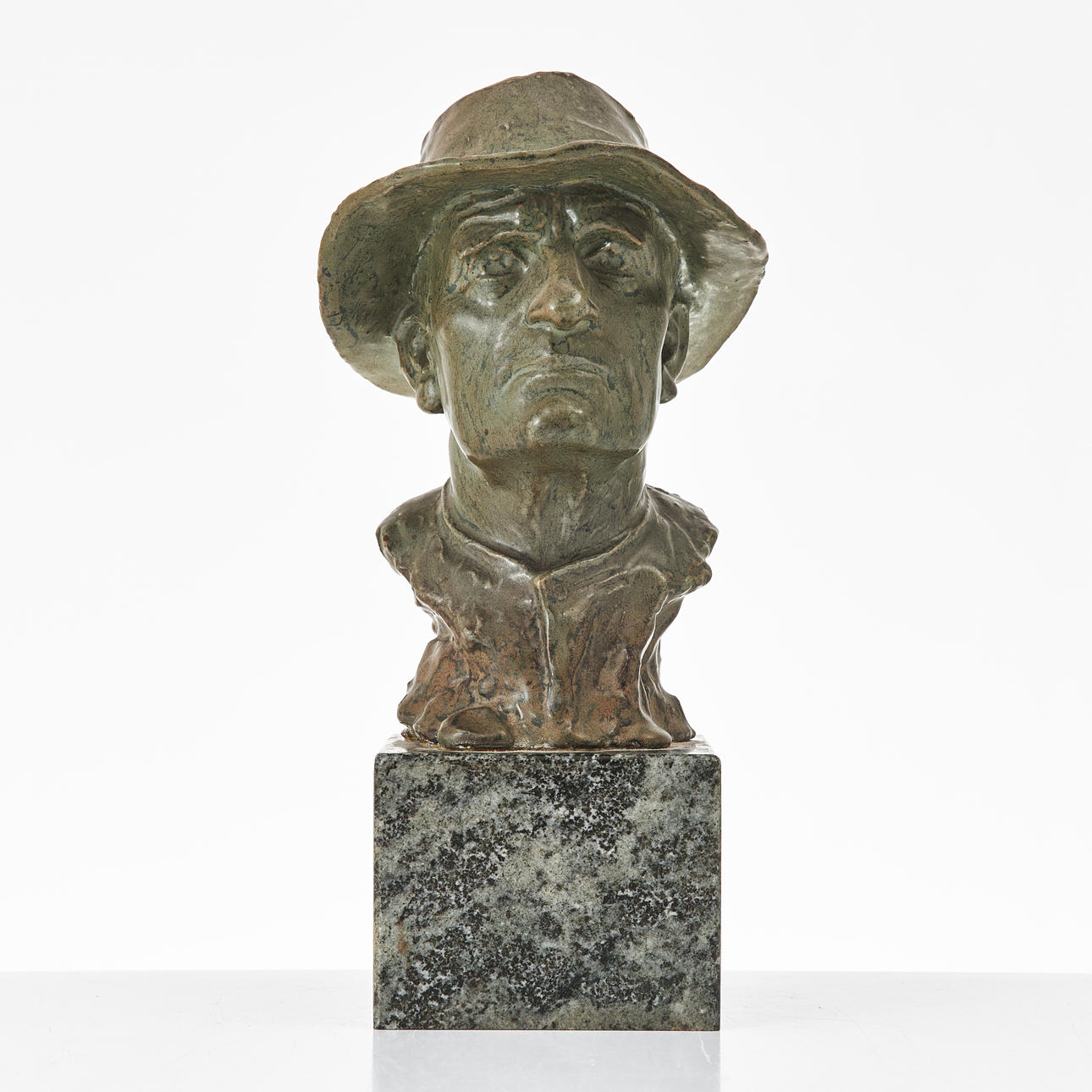 OTTO STRANDMAN (1871-1960). “Gruvkarl”, strong-fire goods. Art ...