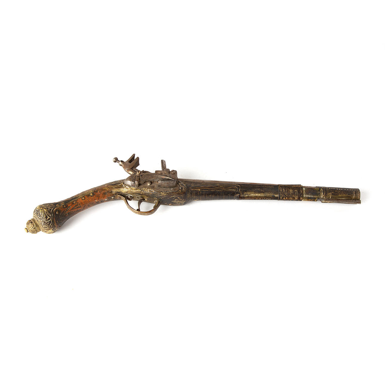 FLINT LOCK GUN. Ottoman, 19th century. Weapons & Militaria - Guns ...