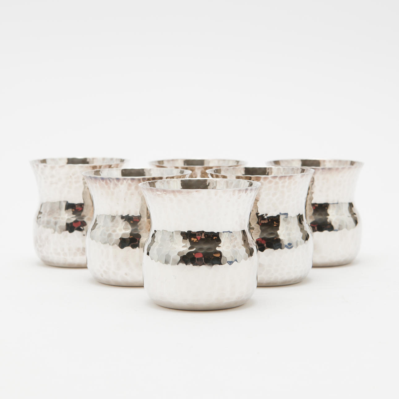BEAKER, 6 pcs, silver, Eric Löfman, MGAB, weight approx 325 grams ...