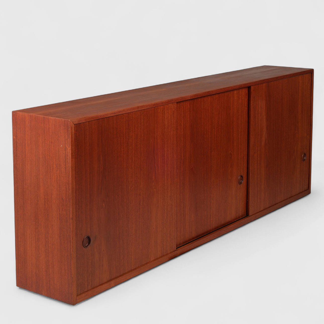 EJNER LARSEN & AKSEL BENDER MADSEN. Large cabinet module with sliding doors, model 1609, teak ...