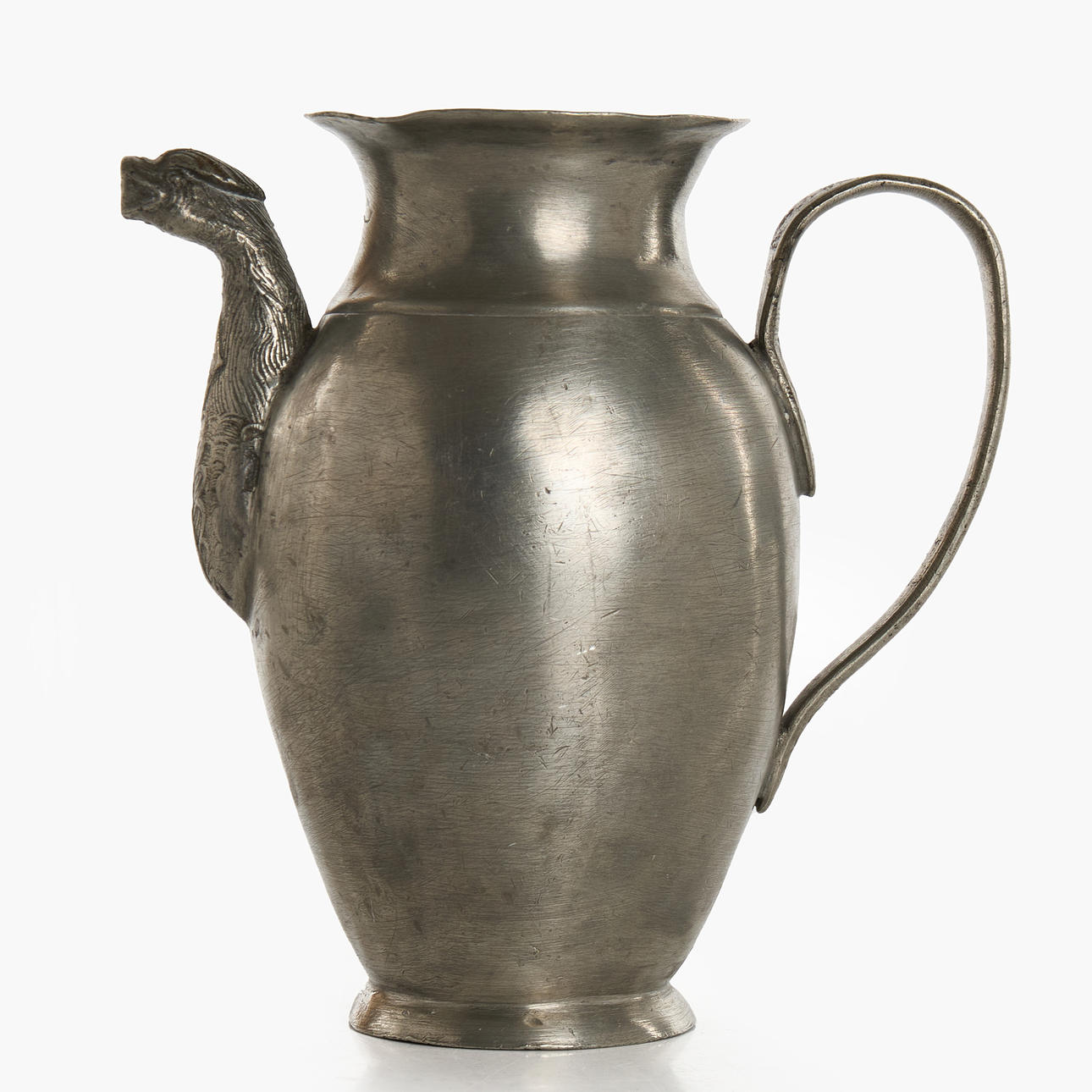 An Empire tin pot, first part of the 19th century. Silver & Metals ...