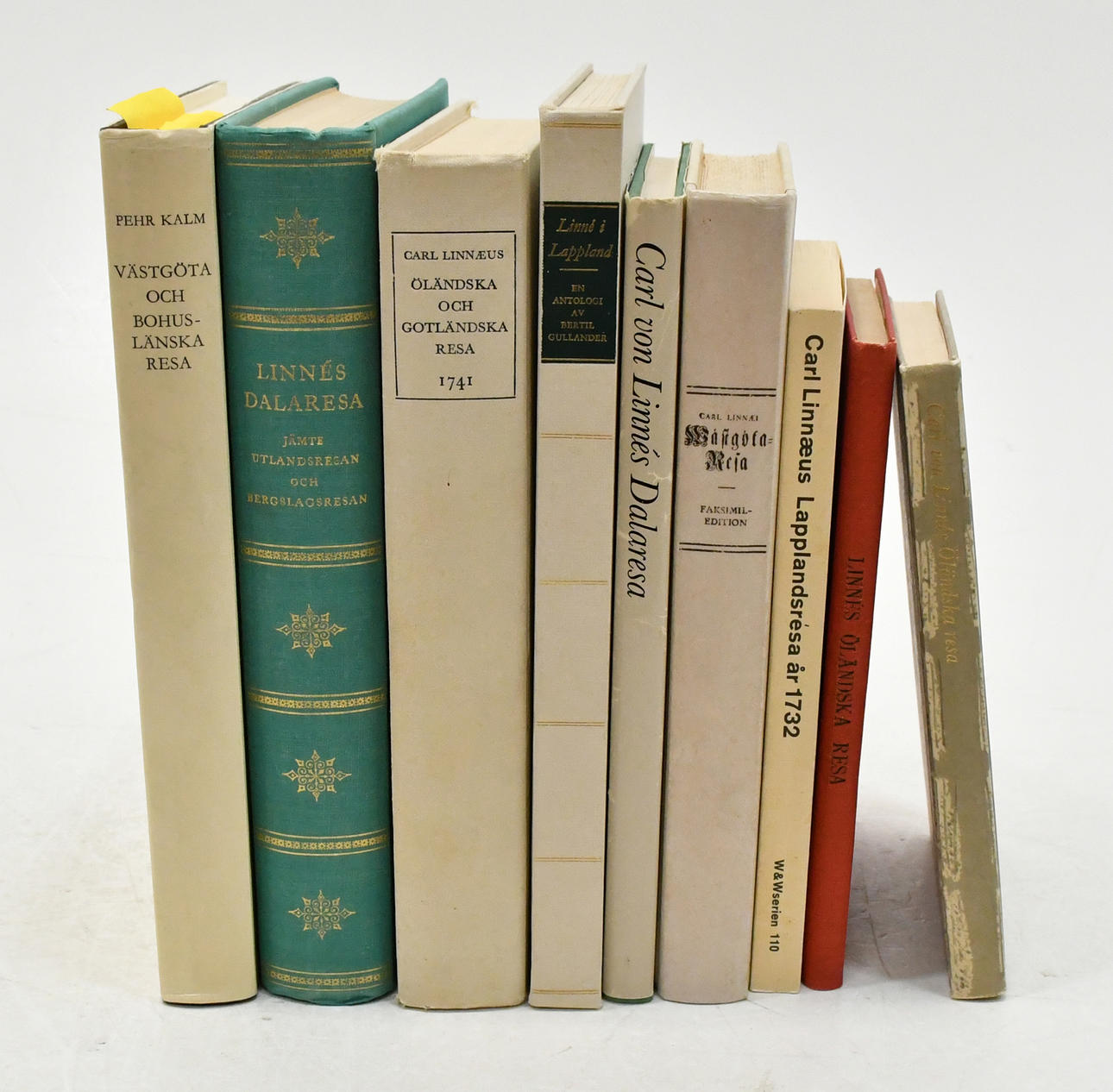 Linnaeus travels in Sweden. 9 Volumes. Books, Maps & Manuscripts ...