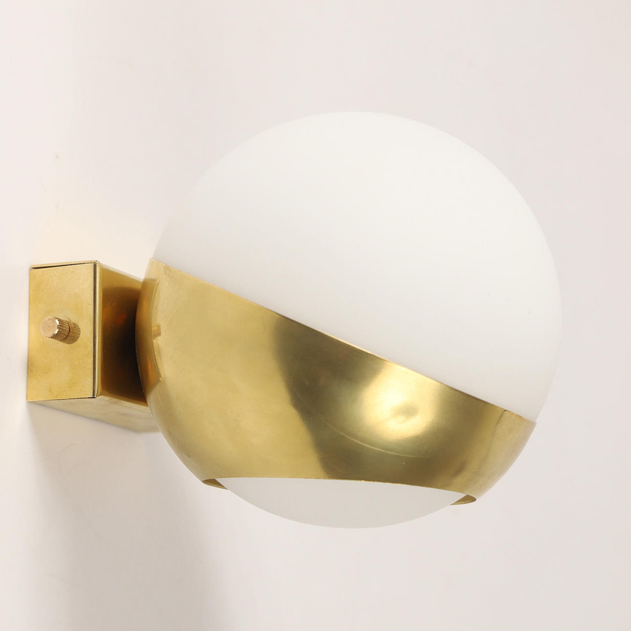 WALL LAMP, “Crystal Egg Applique”, Luci Progetti, Parma, Italy ...