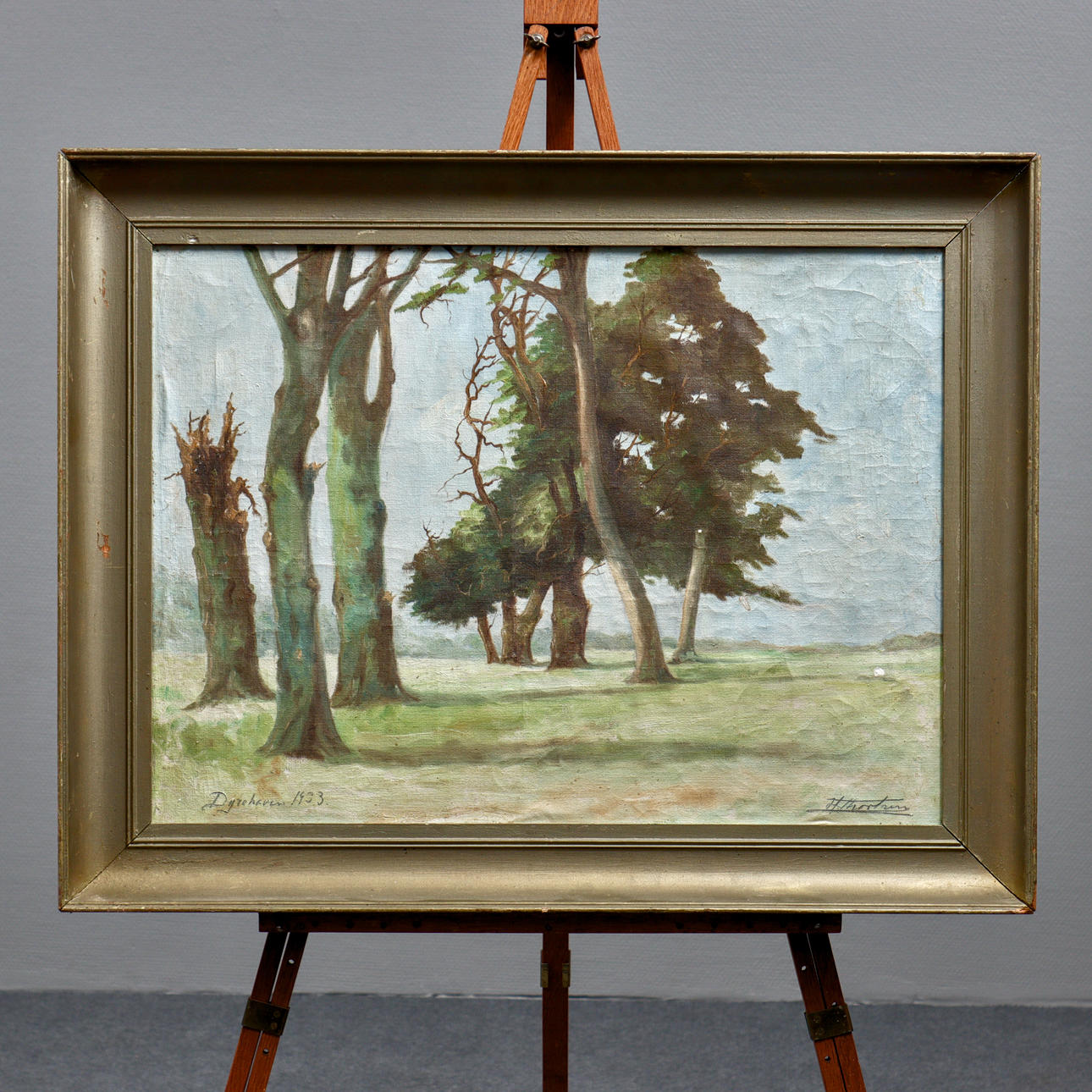 CARL ARVID BERGSTRÖM-PERCY. OIL ON PANEL, SIGNED, DATED 1933. Art ...