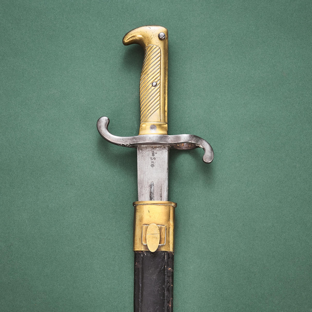 A Prussian bayonet, m/1860 for Dreyse rifles, Gebrud. Weyersberg ...