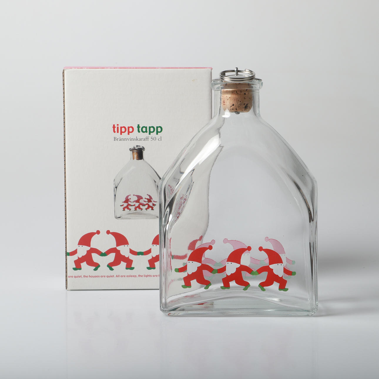 LISA LARSON. Brännvinskaraff, "Tipp Tapp", glas, Duka. Glas - Bruksglas ...