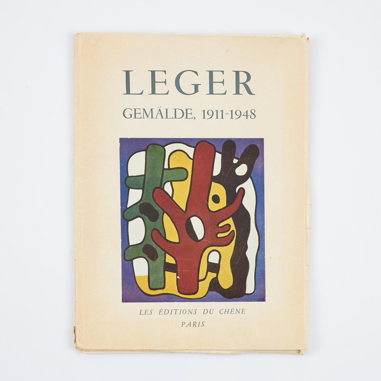 FERNAND LÉGER. AFTER. Gemälde, 1911-1948. folder with 15 sheets, offset ...
