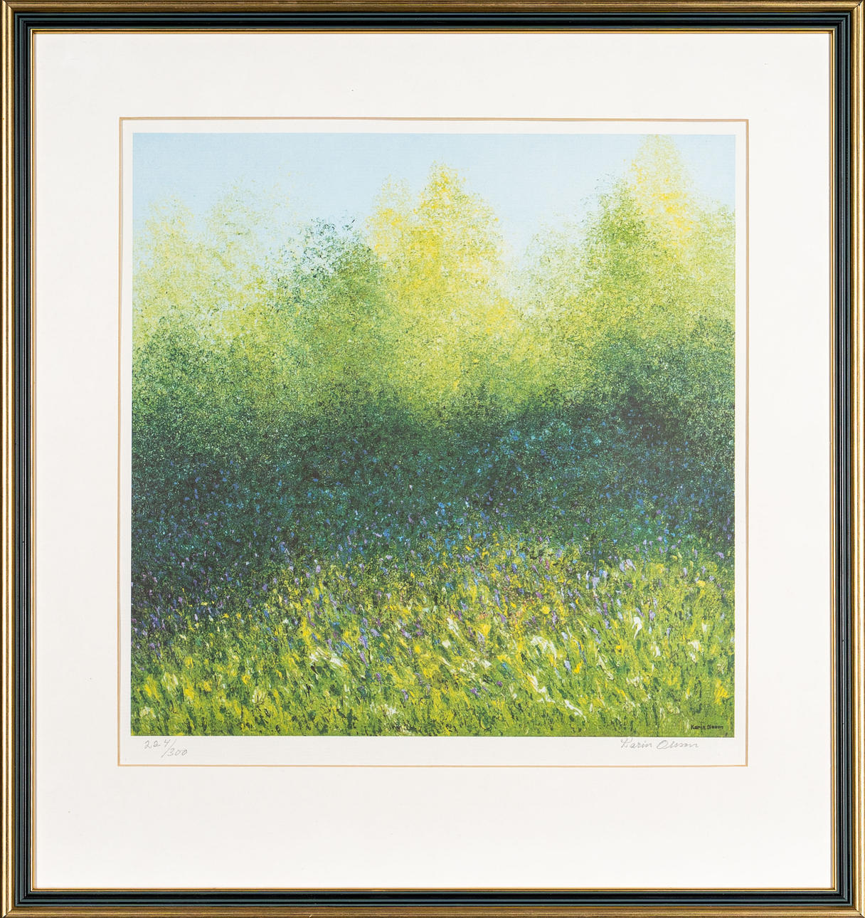 KARIN OLSSON. Offset print, Signed, Numbered: 224/300. Art - Engravings ...