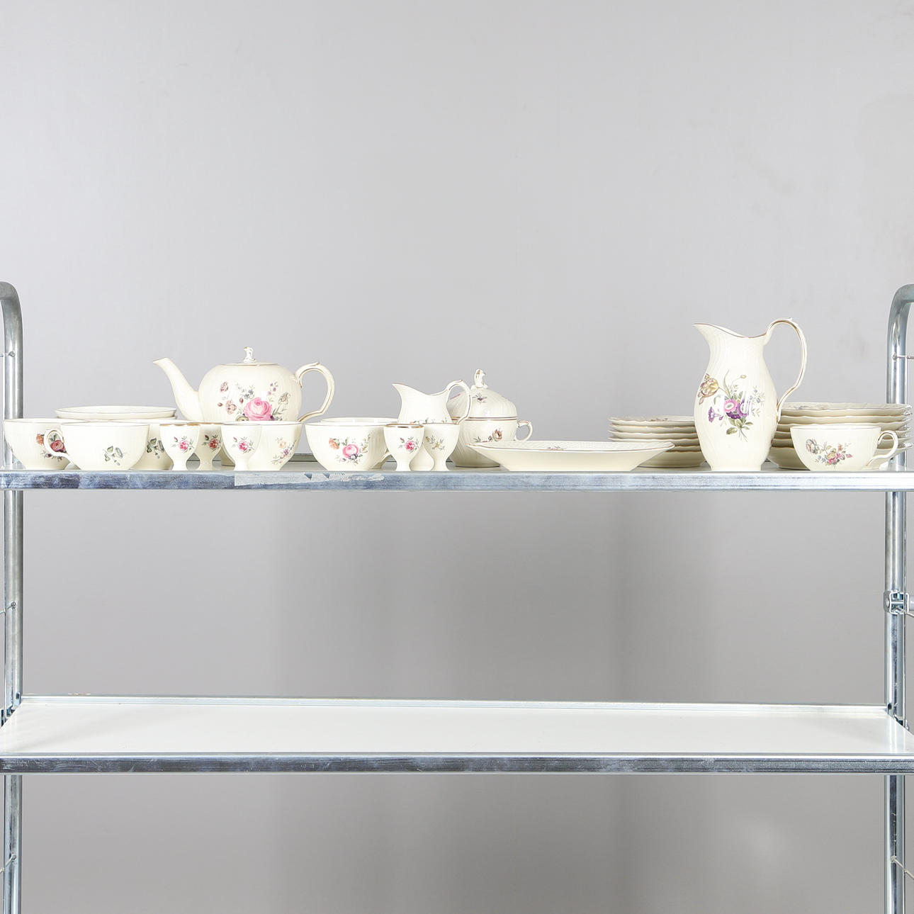 A ROYAL COPENHAGEN FRIJSENBORG PART BREAKFAST SERVICE. Ceramics ...