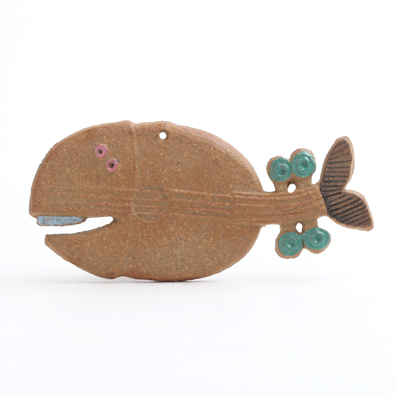 STIG LINDBERG. hänge, i form av fisk, ur "Pepparkaksserien ...