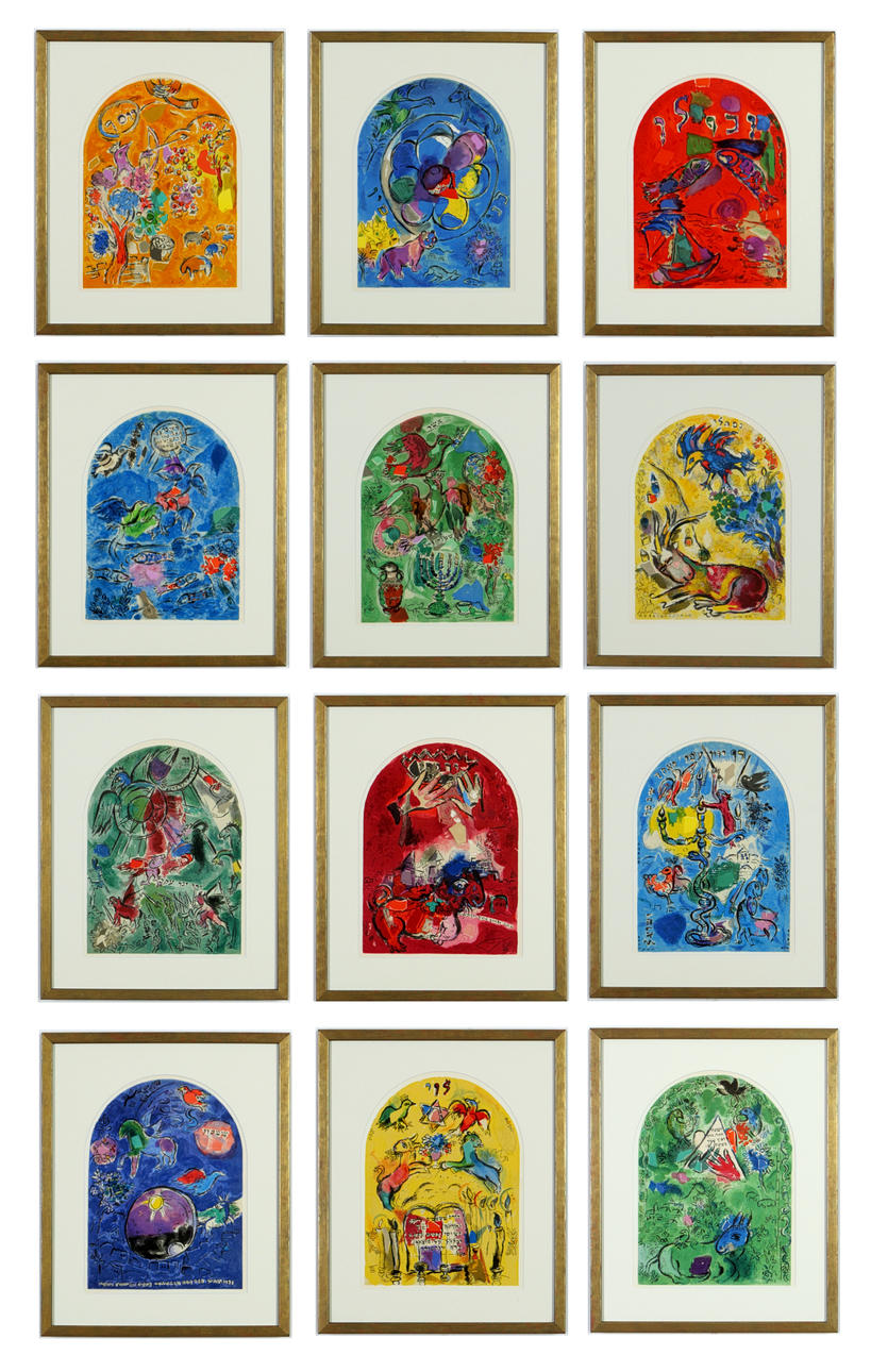 MARC CHAGALL. THE TWELVE TRIBES. Art - Paintings - Auctionet