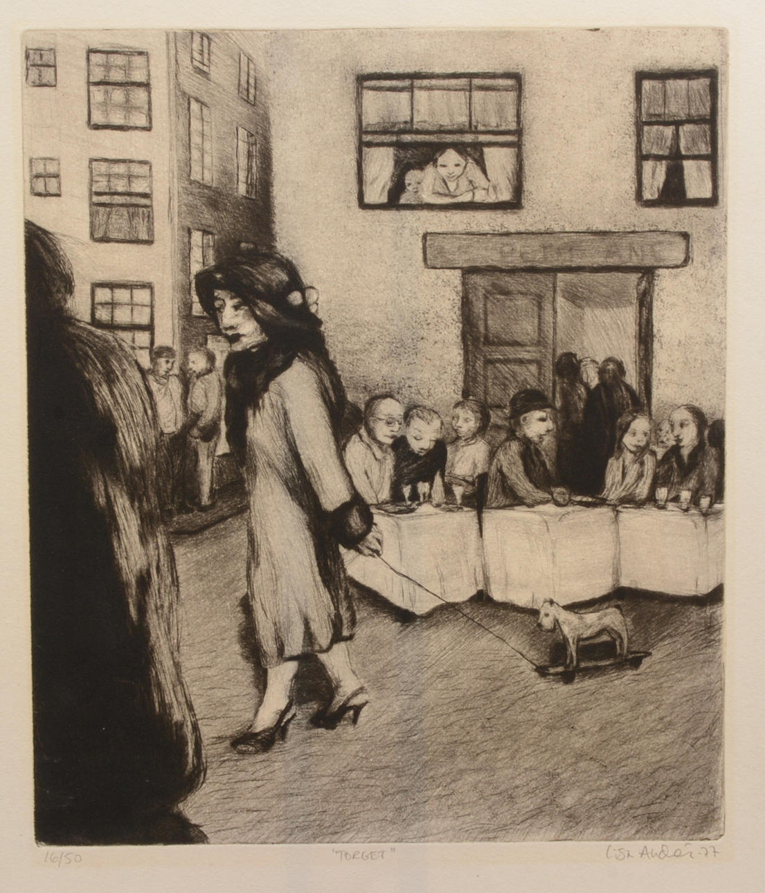 LISA ANDÉN. Square. Etching. Art - Engravings & Prints - Auctionet