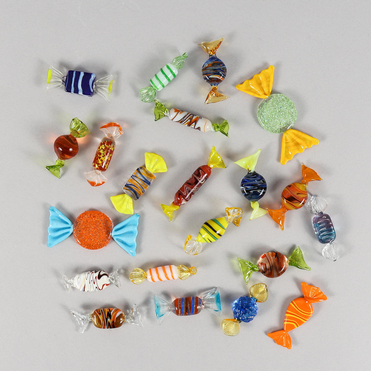 Candy Bits glass, 21 pieces. Glass - Other - Auctionet