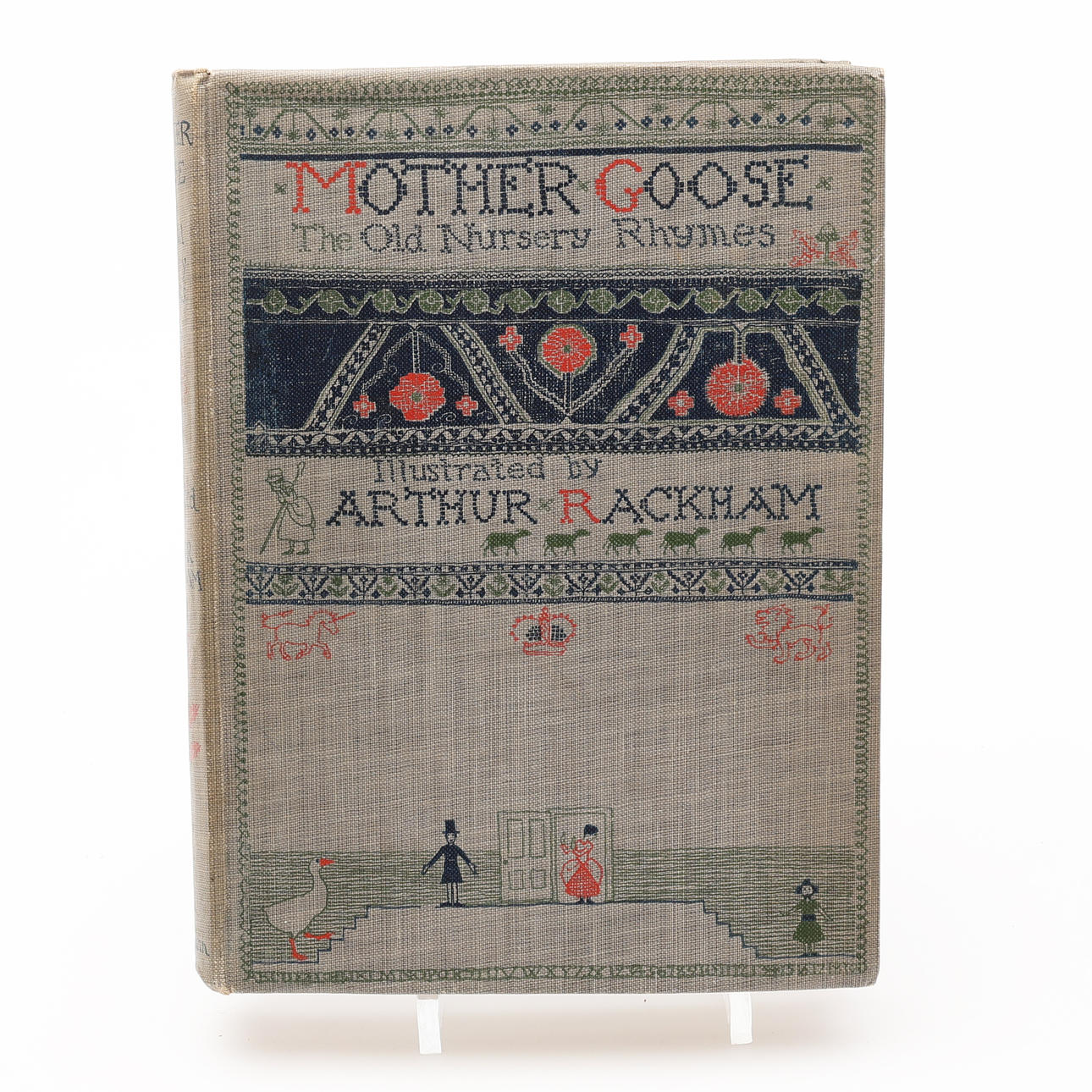 ARTHUR RACHAM. GÅSEMOR. DE GAMLE BØRNERIM 1913 ILLUSTRERET AF ARTHUR ...